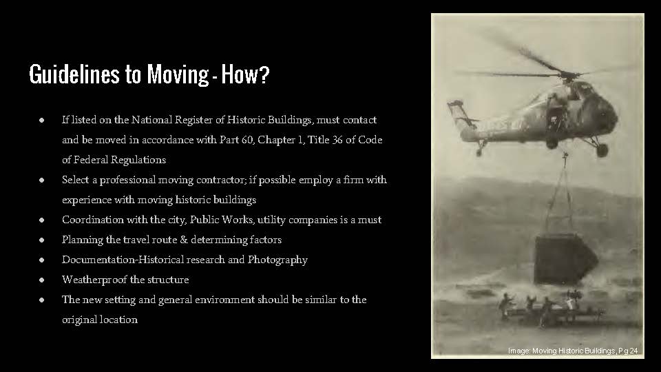 Moving Historic Buildings – melissajbrooks